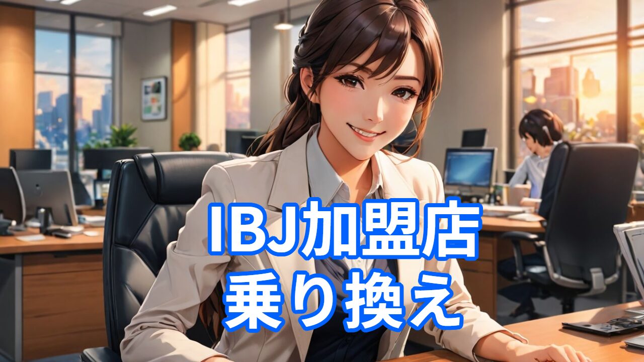IBJ加盟店の乗り換えで成功する人と失敗する人 - 東京 新宿 世田谷の結婚相談所グッドラックステージ